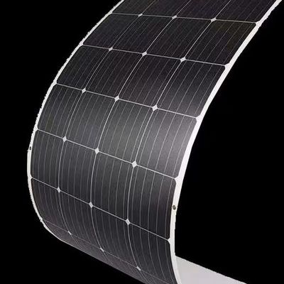 Black Bifacial N Type PV Module Flexible PV Solar Panels With Dual Glass
